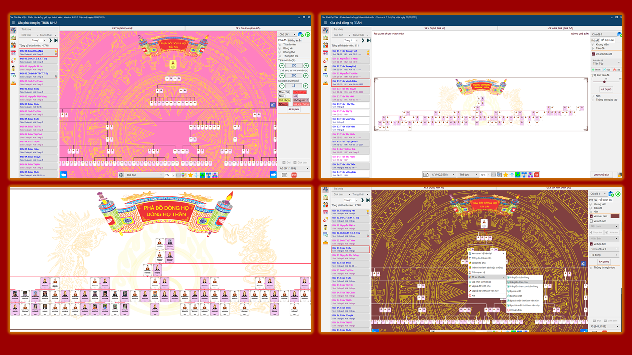 Genealogy application - AKB Software Joint Venture Company